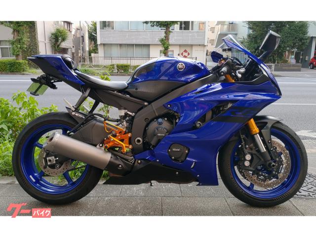 Yamaha R6 Blue And Gold