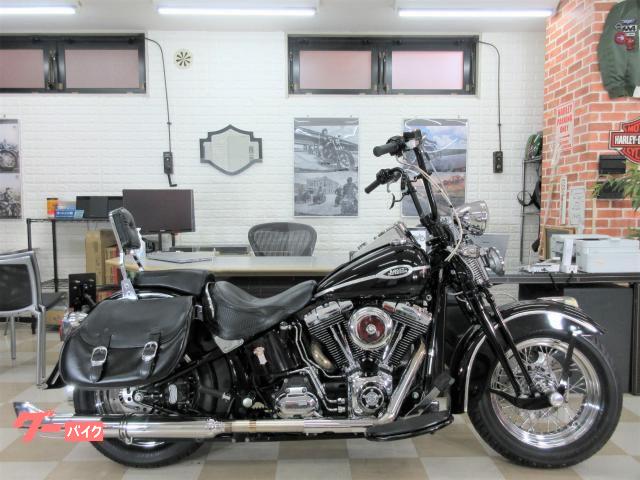 HARLEY－DAVIDSON FLSTSC スプリンガークラシック フルカスタム フィッシュテールマフラー サンダーマックス製フル ...