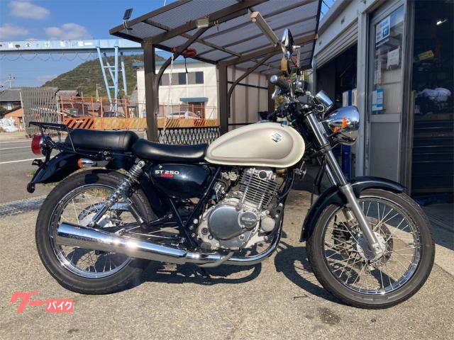 神戸市西区 バイクカスタム スズキ ST250 E NJ4AA バックステップ取り付け WM製 持ち込み部品パーツ交換 カスタムパーツ持ち込み ...